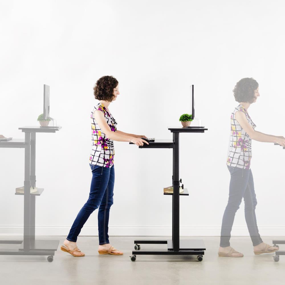 Mobile Standing Desks – Ergo Standing Desks